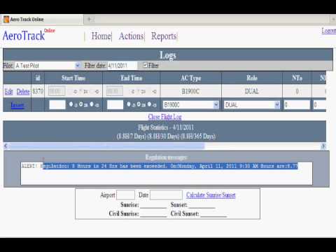 Aerotrack Online Youtube