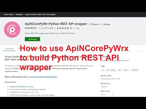 Python Rest Api Wrapper Apincorepywrx Youtube