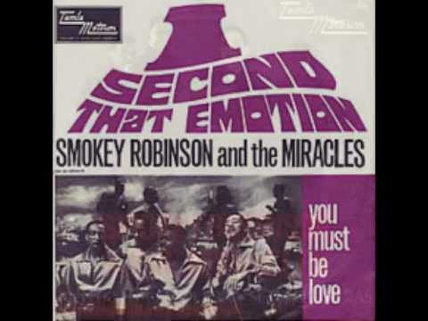 I Second That Emotion By Smokey Robinson The Miracles Youtube
