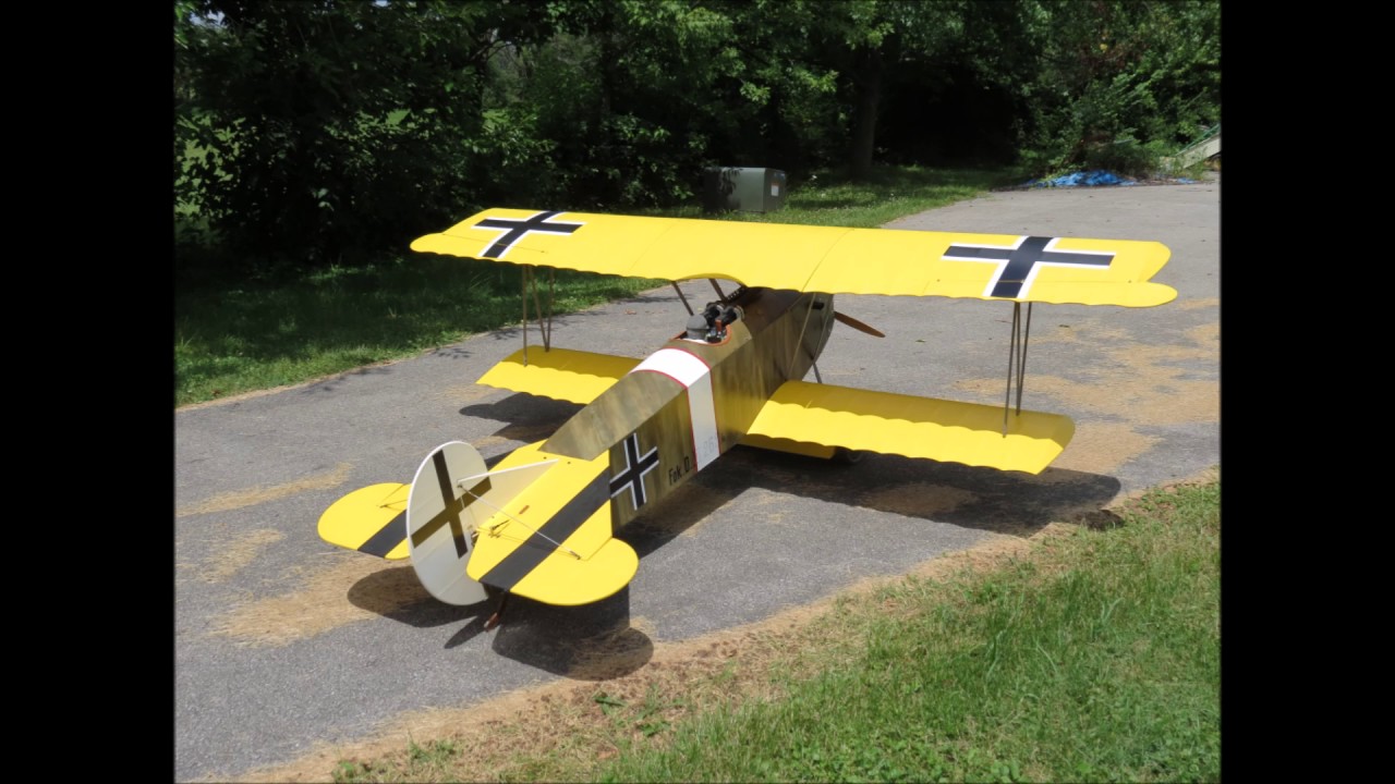 Balsa Usa 1 3 Scale Fokker D Vii Youtube
