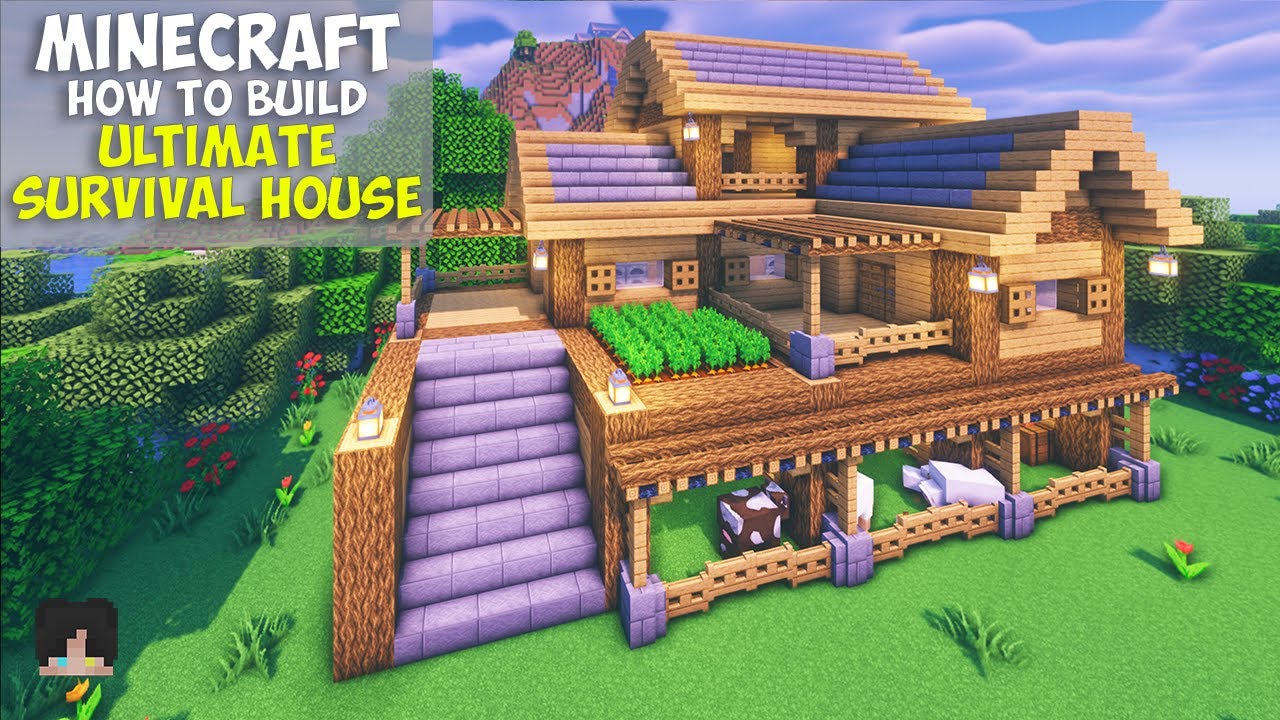 вљ пёџ Minecraft How To Build Ultimate Survival House Tutorial рџџў Youtube