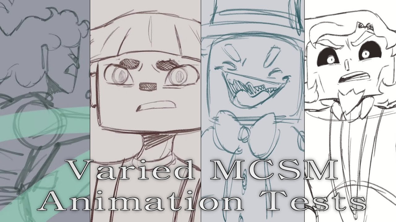 Varied Animation Tests Mcsm Youtube