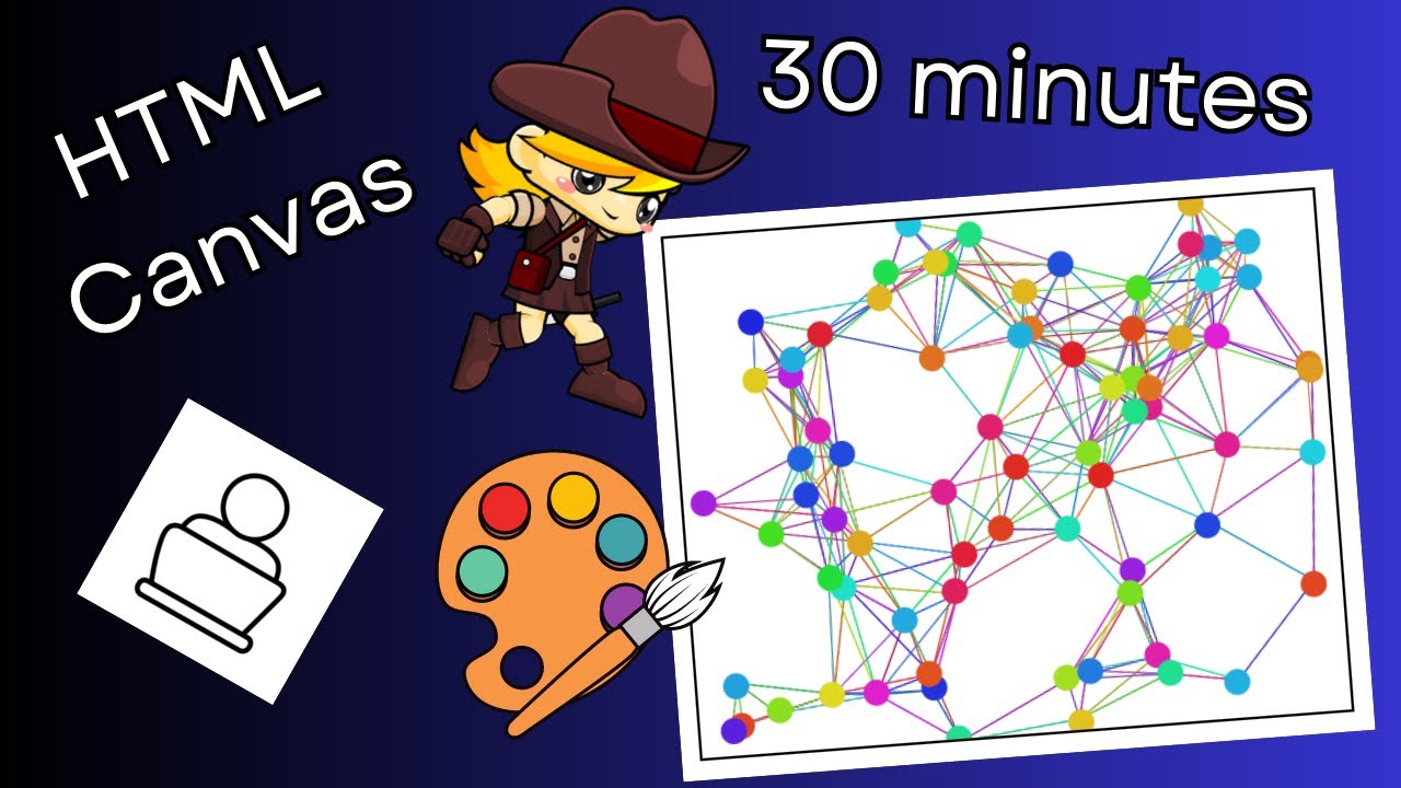 Html5 Canvas Tutorial Character Animation Particle System Youtube