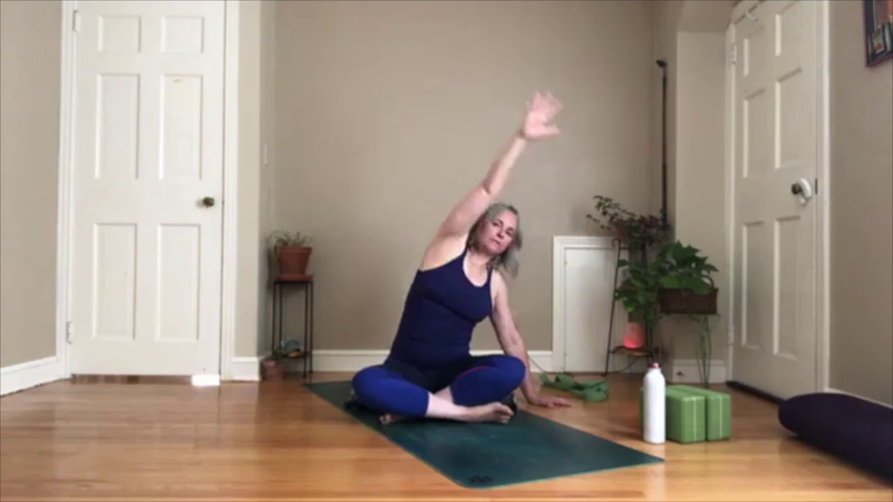 Yoga Class Focus On Garudasana Eagle Pose Youtube
