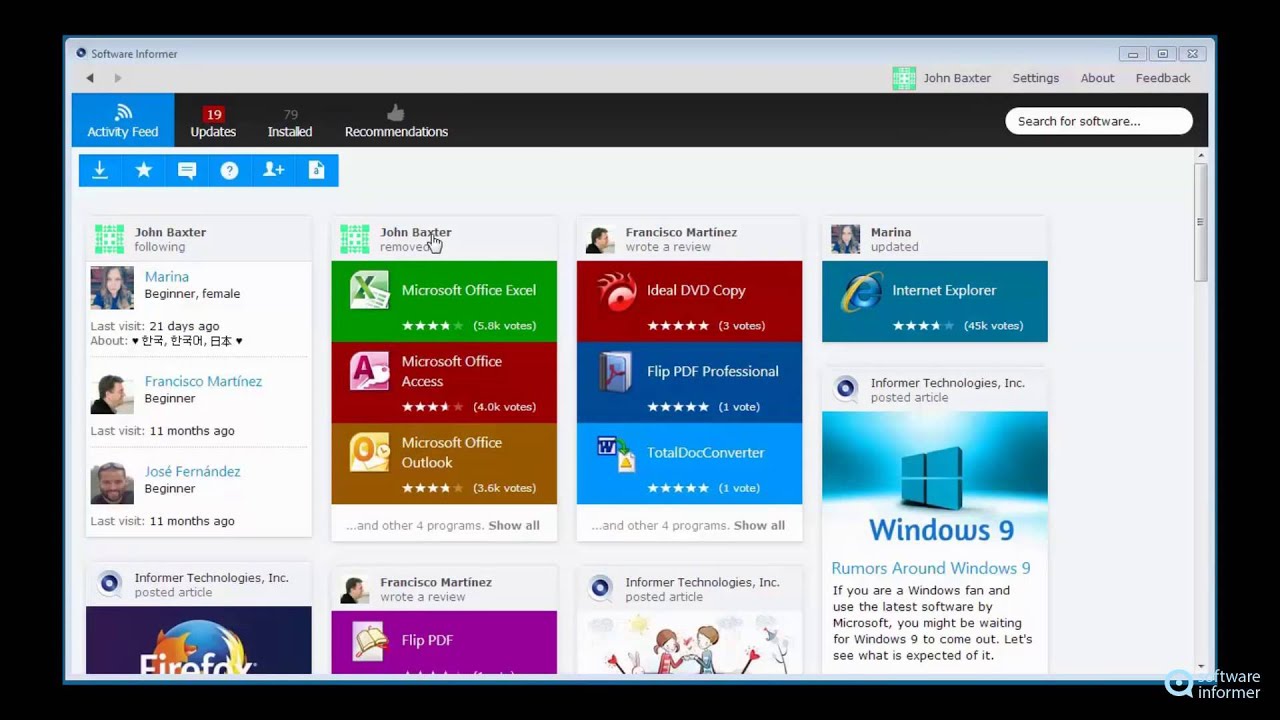 Working With Software Informer Youtube