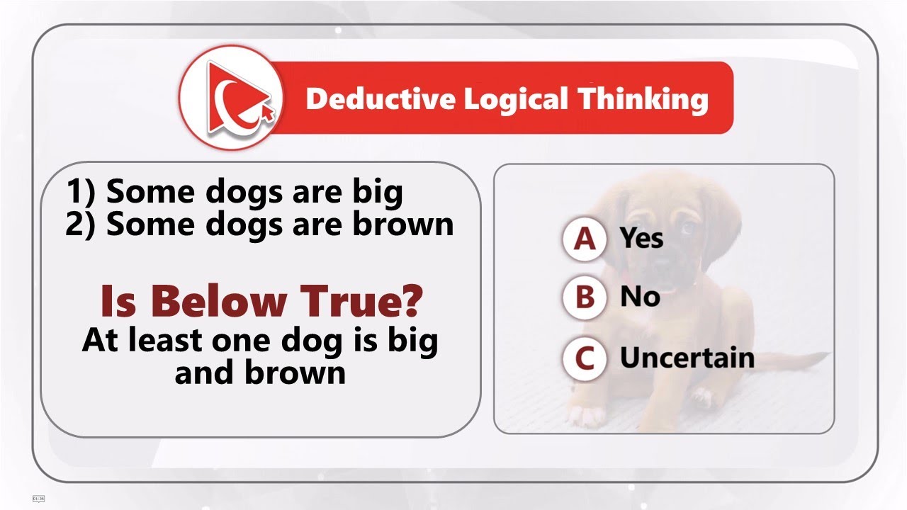 How To Pass Deductive Logical Thinking Exam Questions And Answers