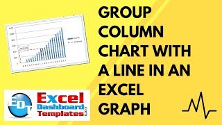 Group Column Chart With A Line In An Excel Graph Dashboard How To ...