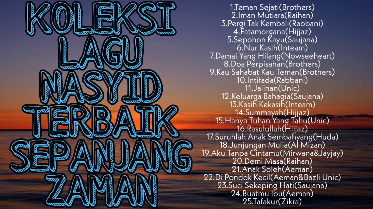 Lagu Nasyid Terbaik Sepanjang Zaman Gaswfindyour