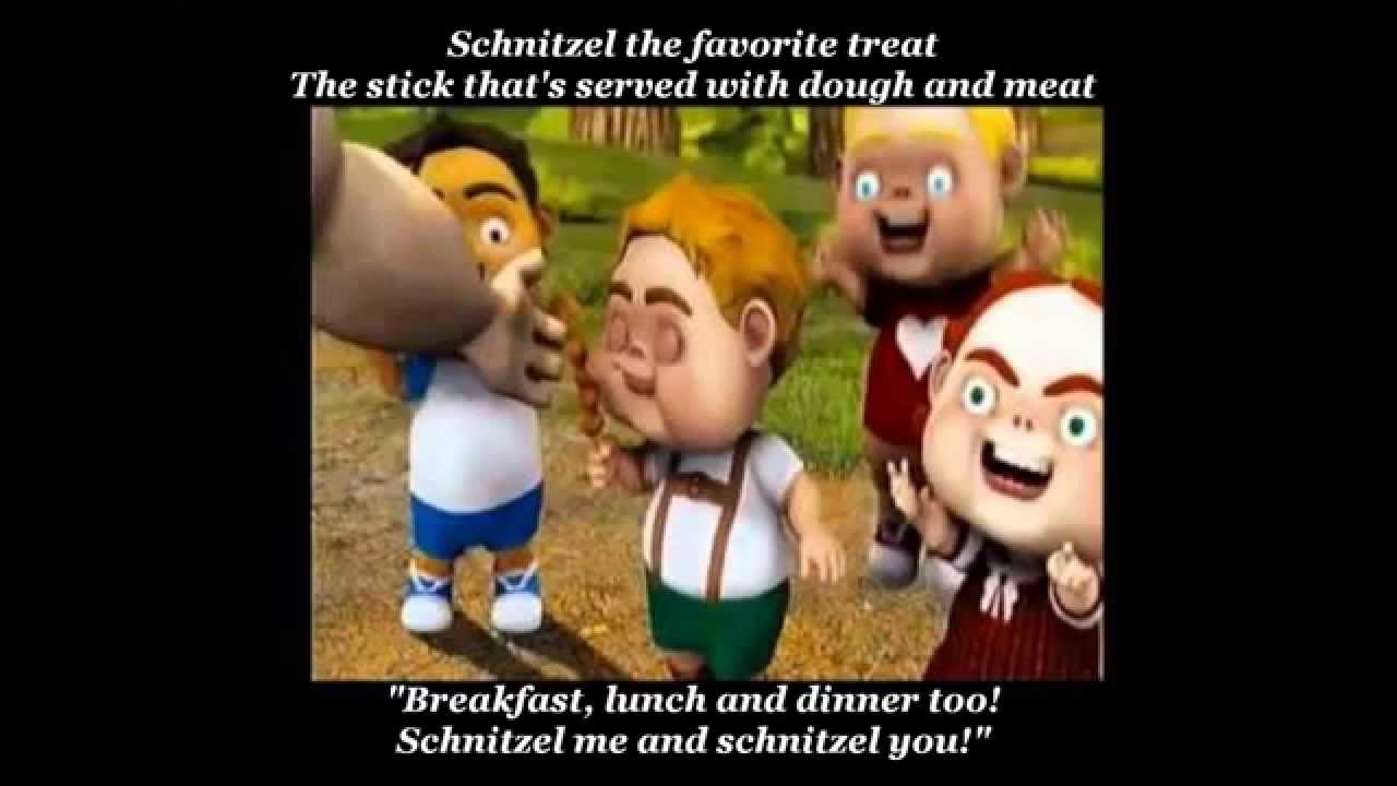 Hoodwinked The Schnitzel Song With Lyrics Youtube