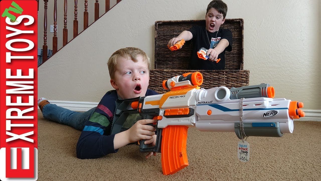 Sneak Attack Squad Training Nerf Battle Surprise Youtube