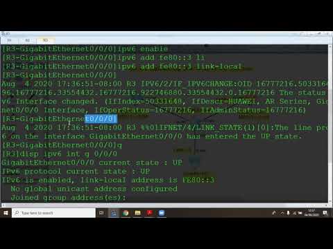 Lab 4 1 Implementing Ipv6 Networks Solutions Youtube