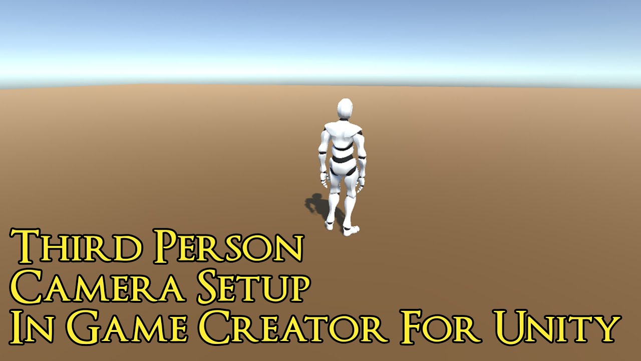Setting Up Third Person Camera And Player With Game Creator In Unity