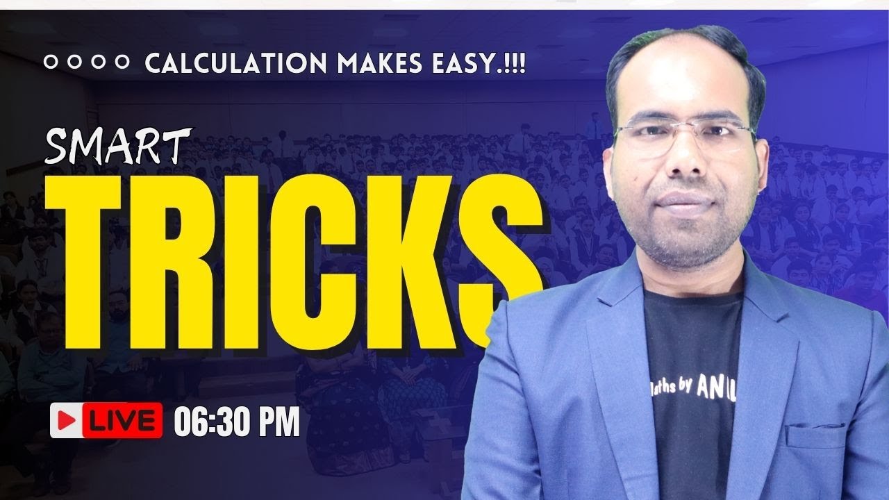 Aptitude Smart Tricks Smart Maths Calculation Makes Easy