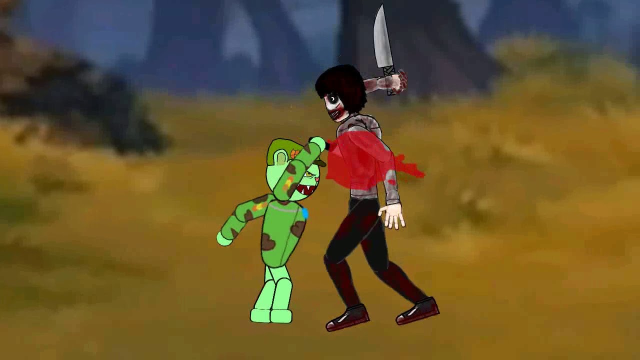 Flippy Vs Jeff The Killer Youtube