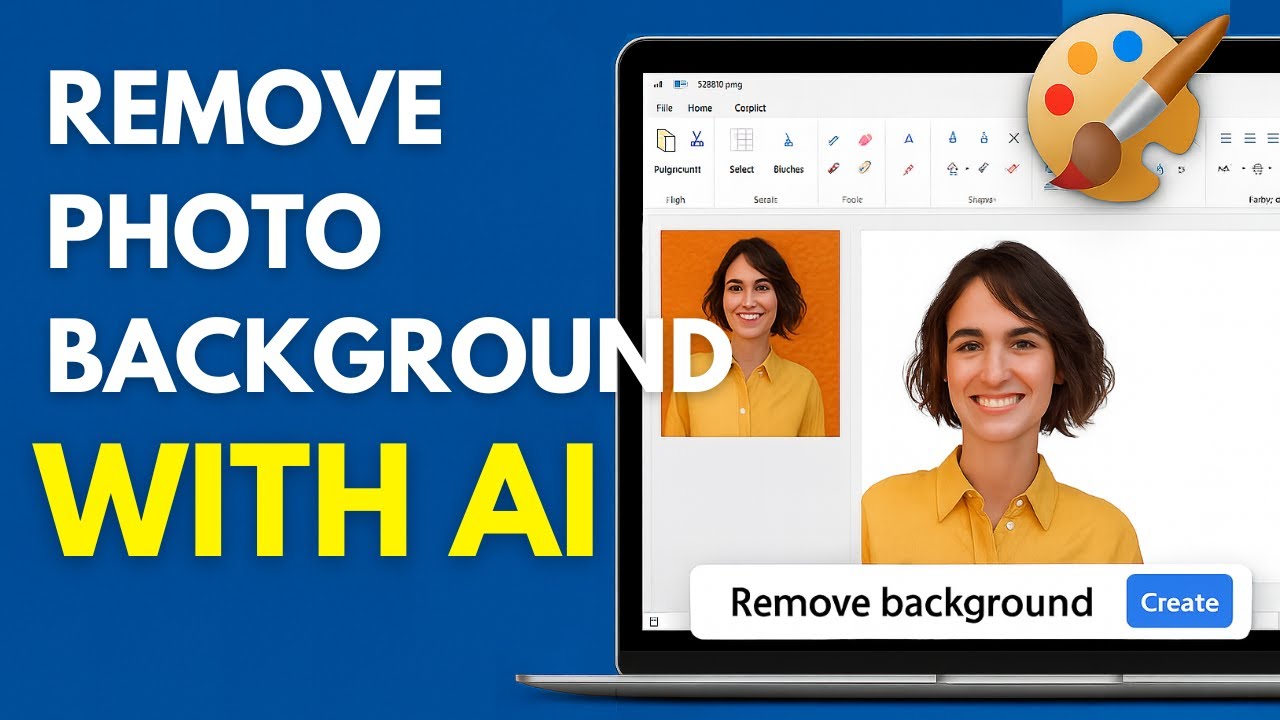 Remove Image Background Instantly In Microsoft Paint 2025 Tutorial