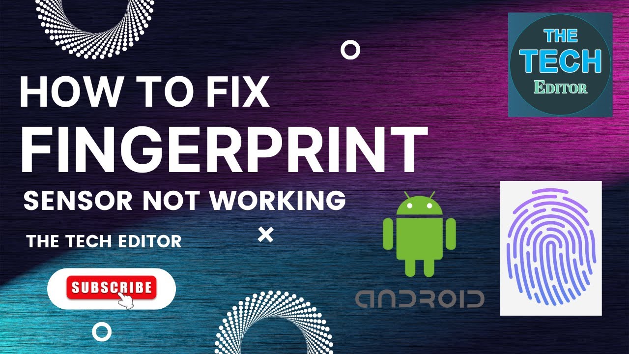 How To Fix Fingerprint Sensor Not Working Android Youtube