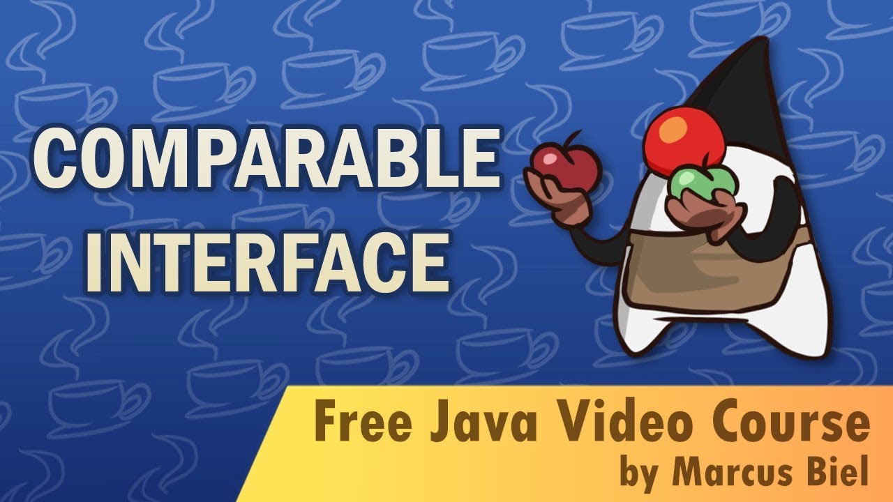 Comparable Interface Java