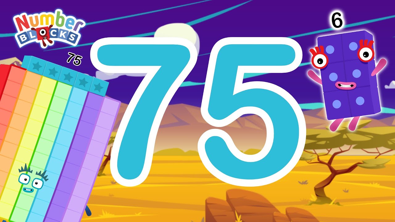 Numberblocks 75 Learn To Count With 8 Magic Run Savanna New Season
