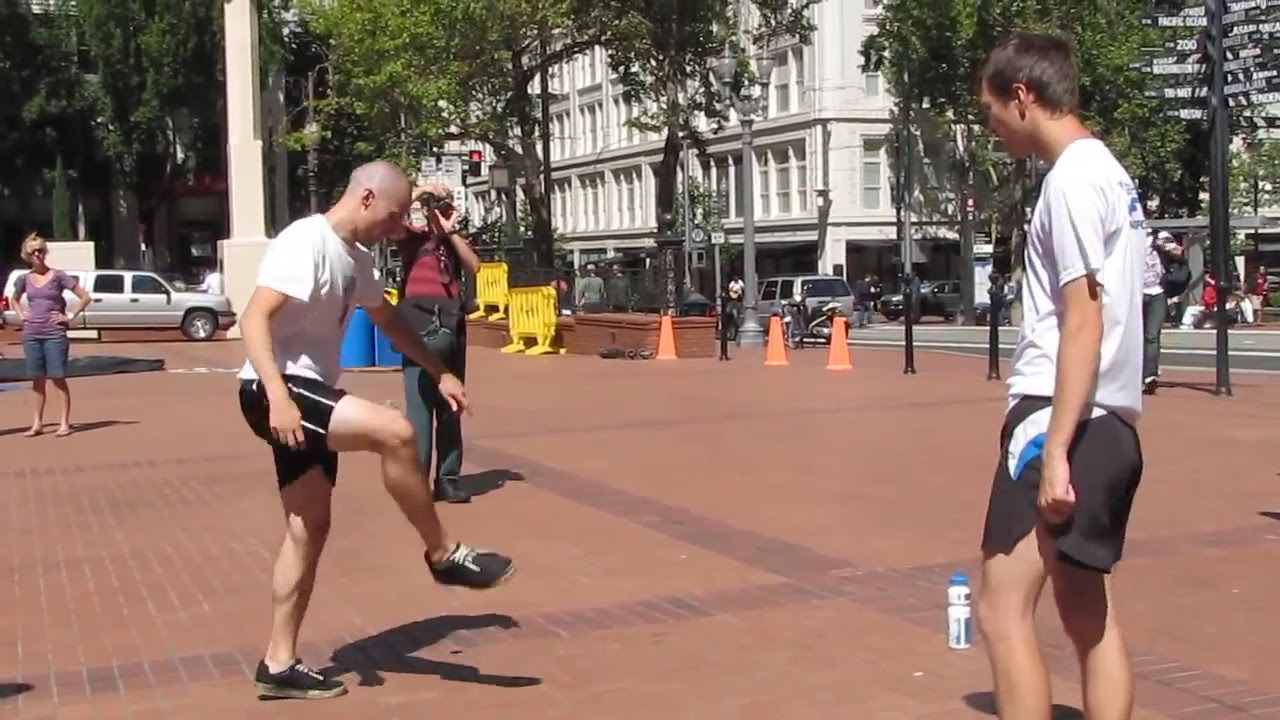 Hacky Sack Footbag Central Square In Portland Oregon Http En