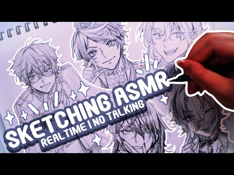 Sketching Asmr Real Time No Talking Youtube