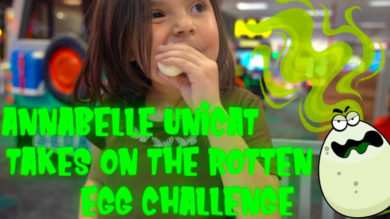 Annie Does Rotten Egg Challenge On Her Birthday Youtube