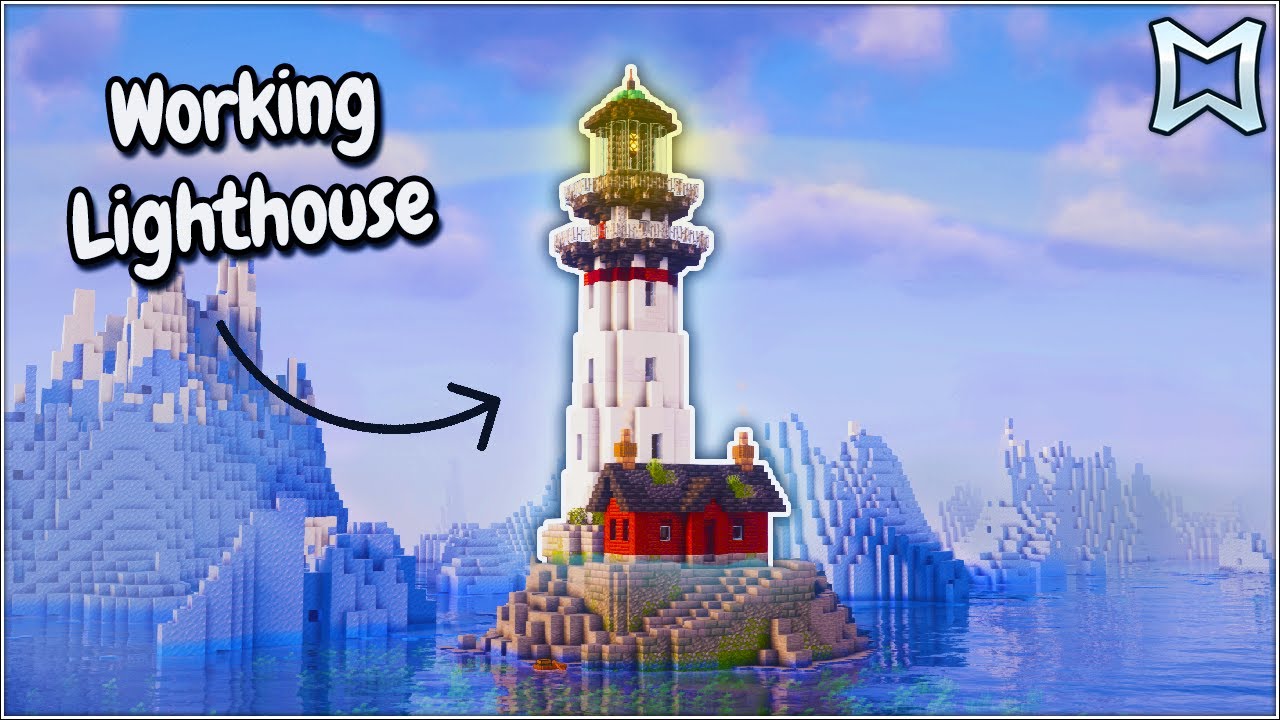 Minecraft Lighthouse Lamp Design Yleav