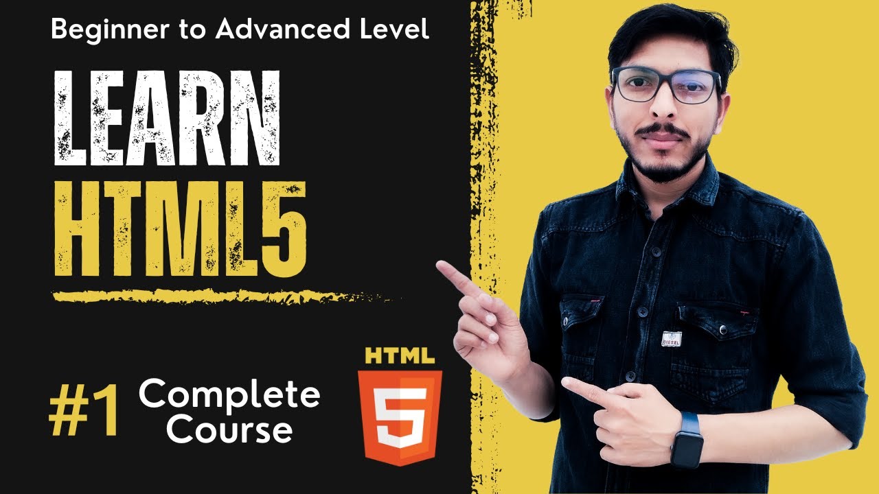 Html Introduction And Tutorial For Beginners Part 1 Learn Html5 From