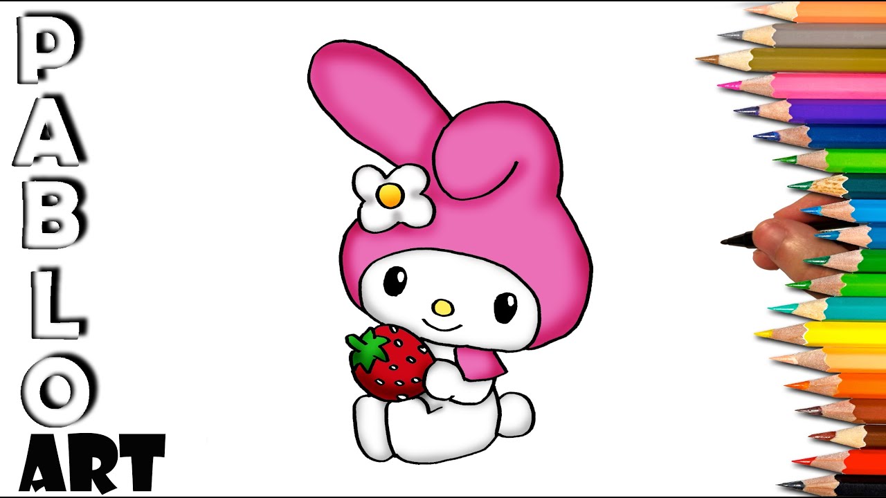 How To Draw My Melody Hello Kitty And Friends Sanrio 42 Off