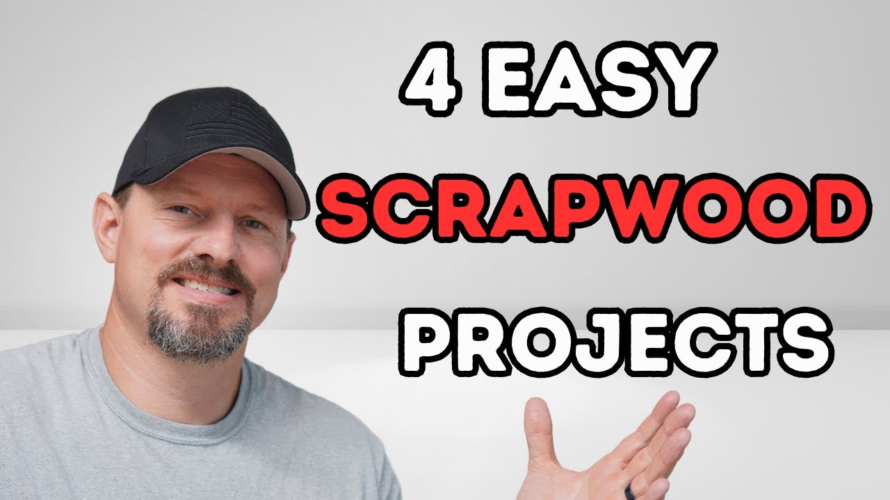 4 Simple Scrap Wood Projects Beginner Friendly Youtube
