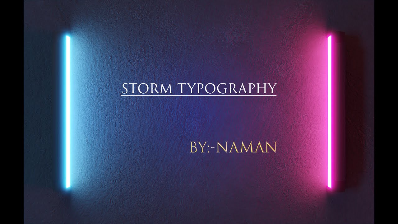 Kinetic Stomp Typography Youtube