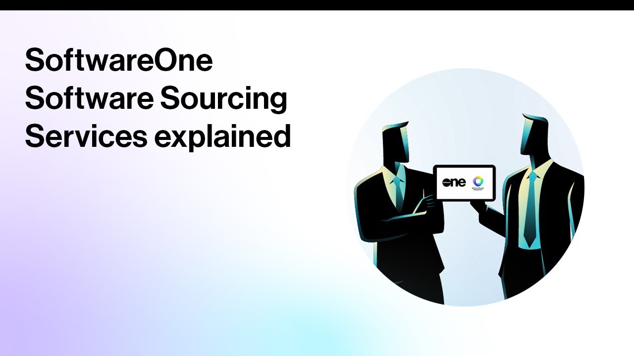 Softwareone Software Sourcing Services Explained Youtube