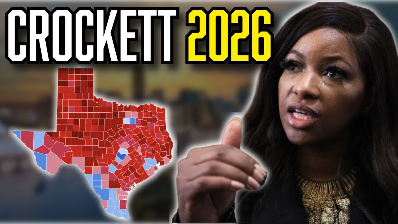 Massive Poll Show Jasmine Crockett Leading 2026 Texas Senate Election