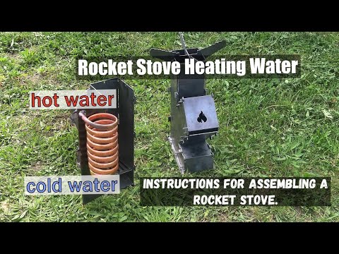 Mighty Rocket Stove Water Heater Youtube
