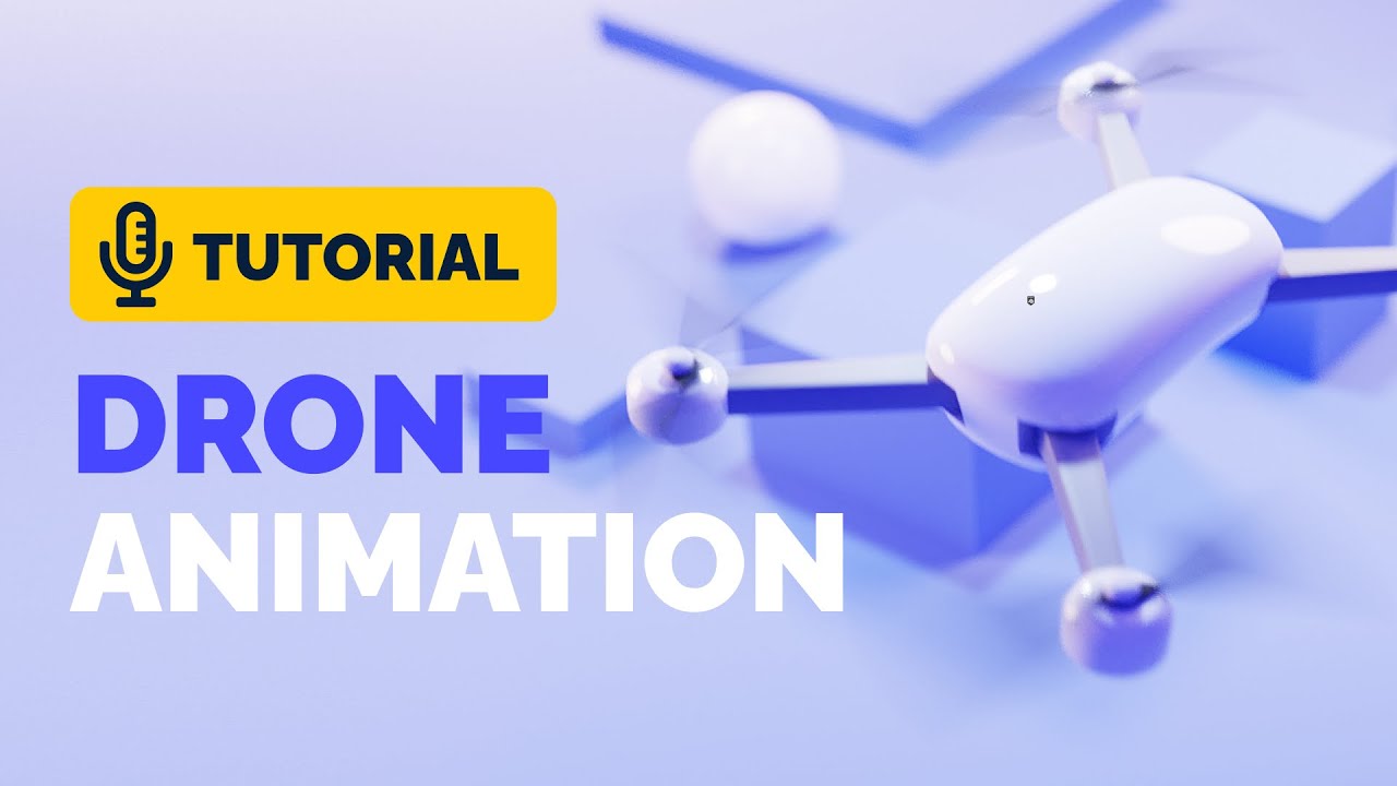 Blender Drone Animation Tutorial Polygon Runway Youtube