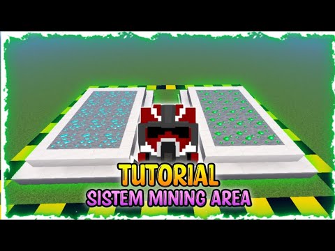 Cara Membuat Mining Sim Atau Mining Area Di Minecraft Tutorial Simpel