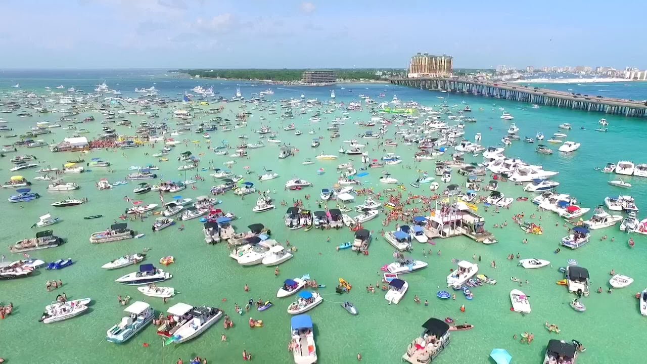 Crab Island Destin Fl Youtube