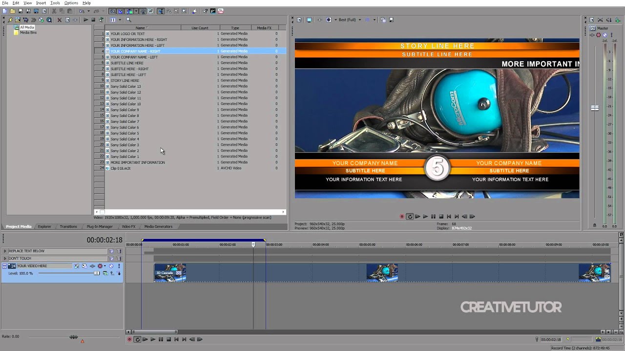Sony Vegas Intro Template Tutorial Polasuite