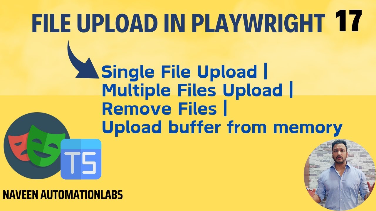 17 File Upload In Playwright Typescript Single Multiple Files