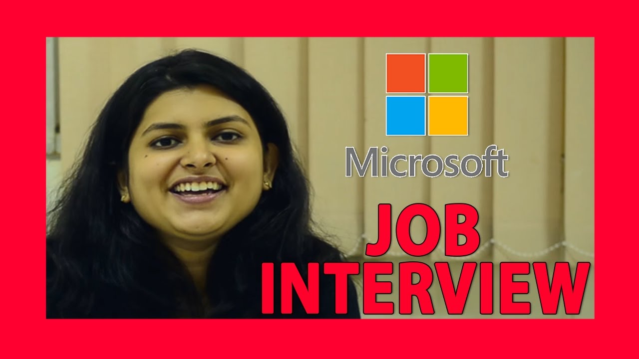 Interview Questions And Answers Microsoft Software Developer Youtube
