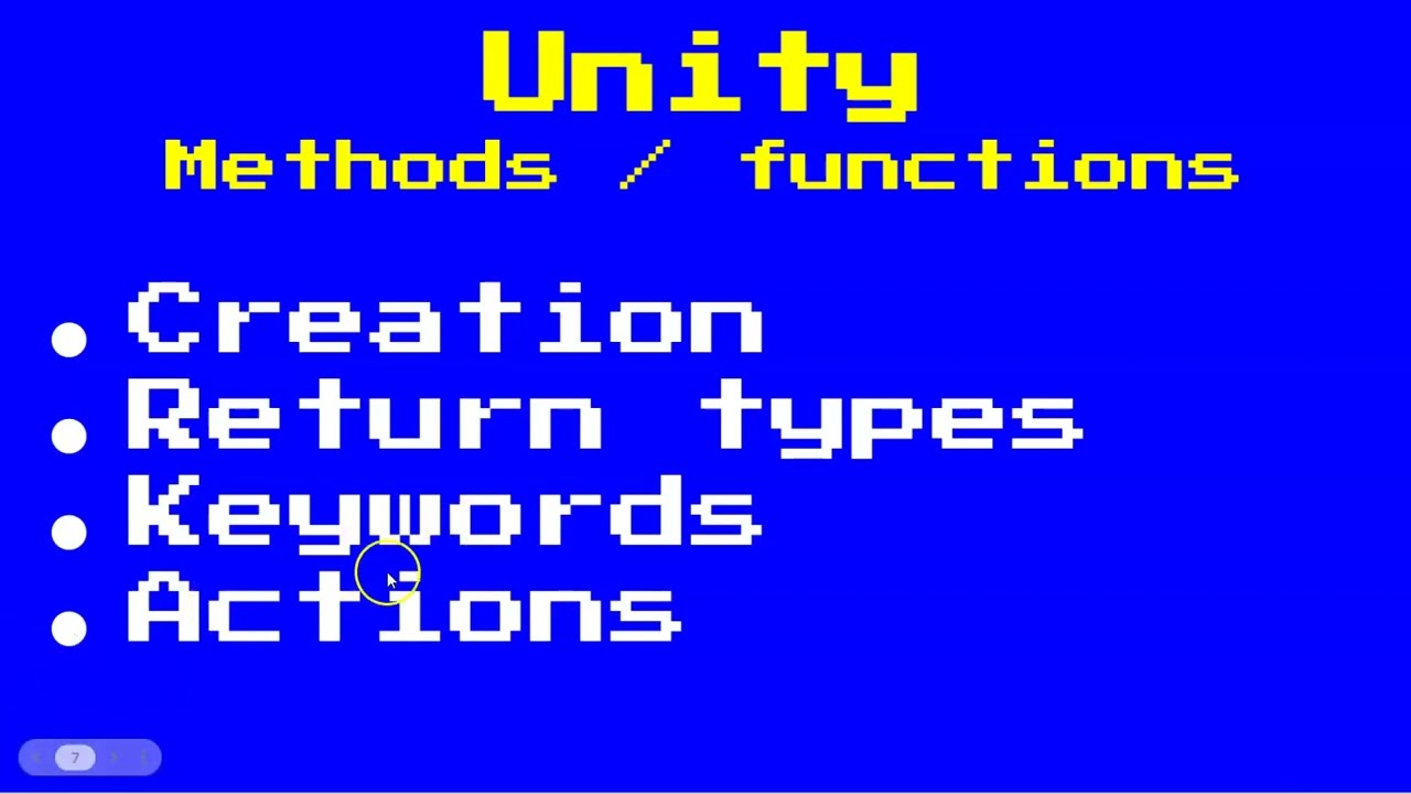 Functions With Unity Youtube