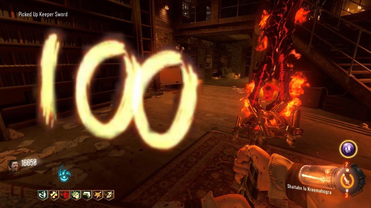 Bo3 Zombie Shadows Of Evil Round100 Bo3 ゾンビ Youtube