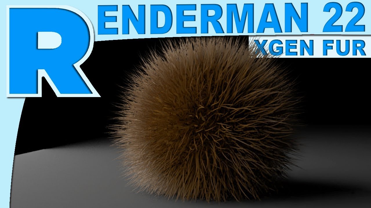 Renderman 22 Maya Xgen Fur Tutorial Youtube