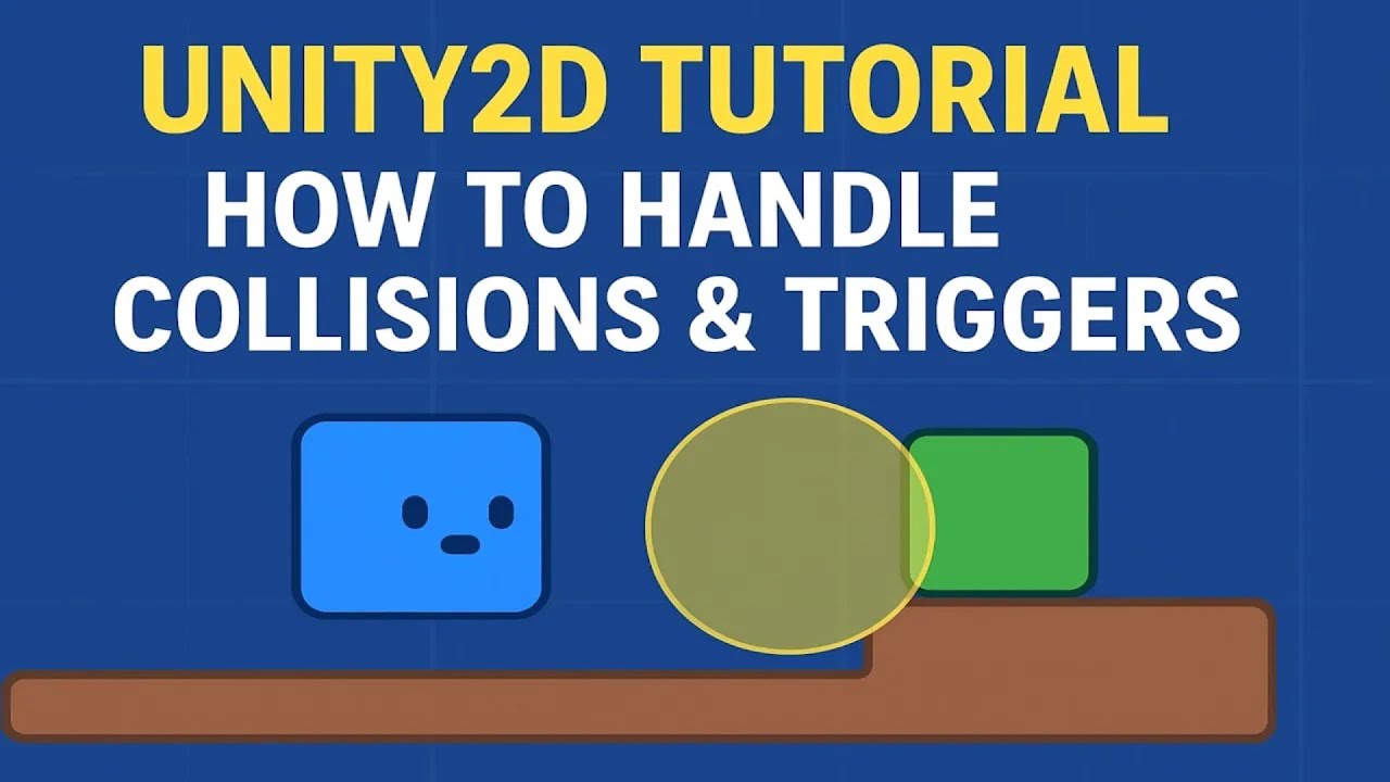 Unity Tutorial For Beginners Collisions And Triggers In Unity 2d Youtube