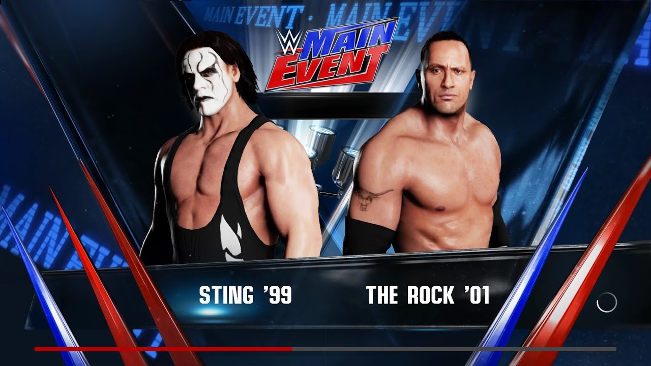 The Rock Vs Sting Youtube