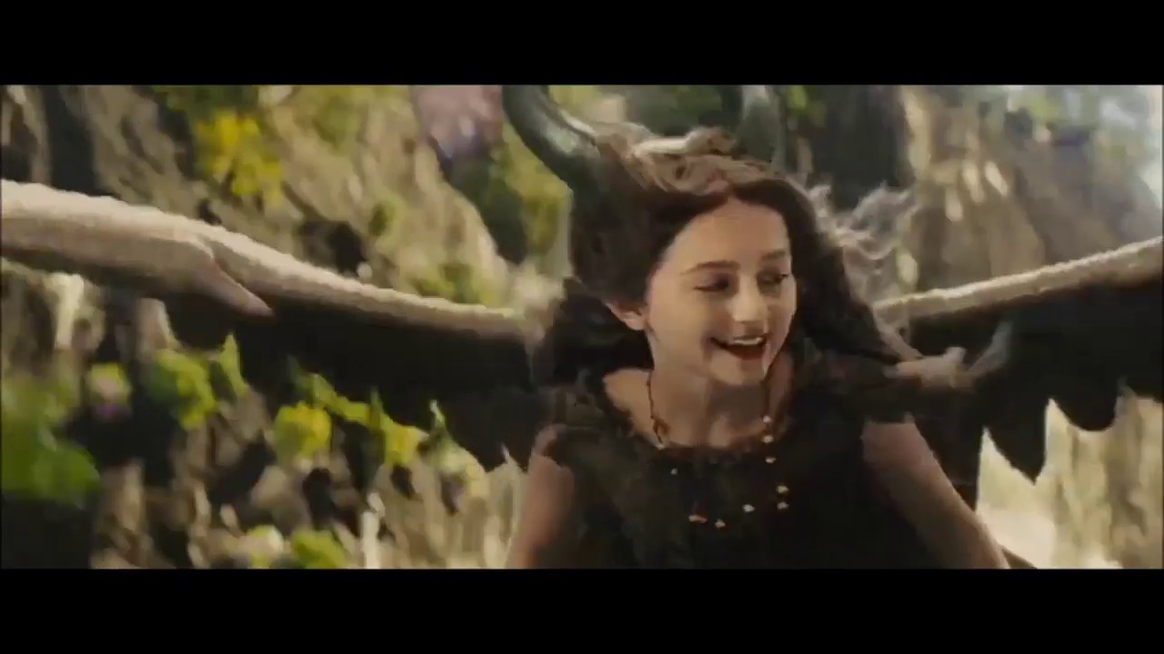 Young Maleficent Flying Youtube