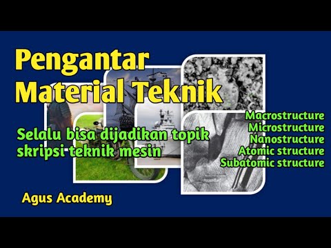 Pengantar Material Teknik Material Science Engineering Materi