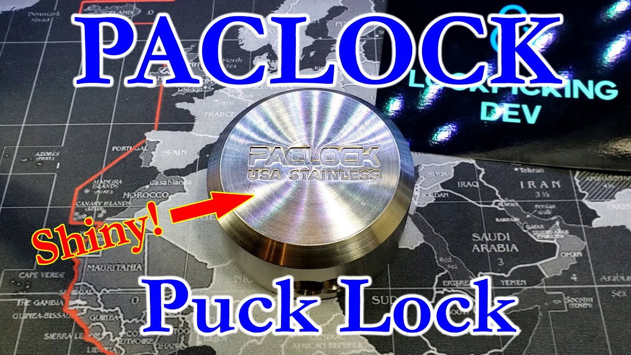 109 Paclock Puck Lock Picked And Gutted Youtube