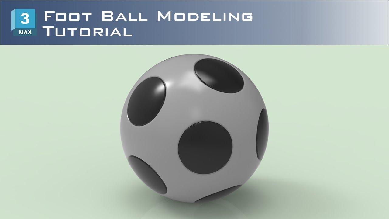 Sports Ball Modeling Using A Hedra Object In 3ds Max 3d Football
