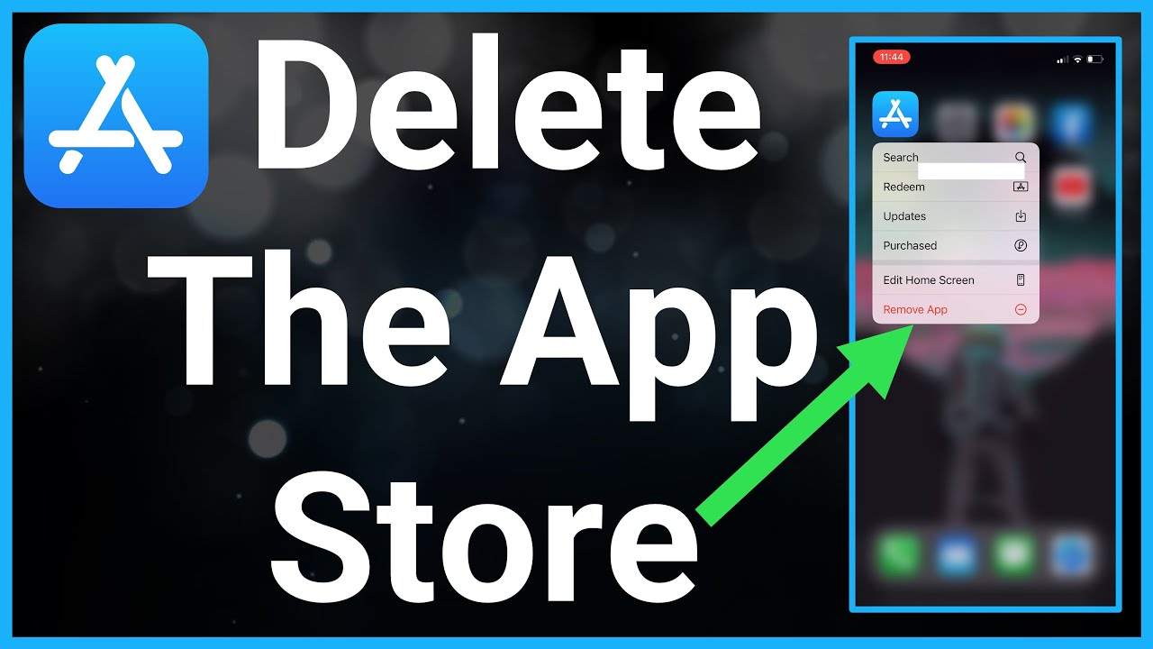 What Happens If You Delete The App Store Youtube