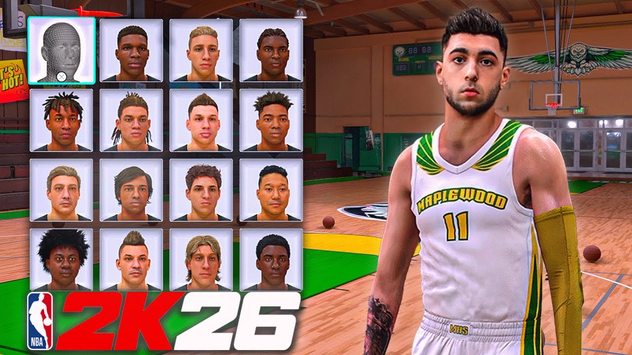 Nba 2k26 Mycareer Player Creation High School Ep 1 Youtube